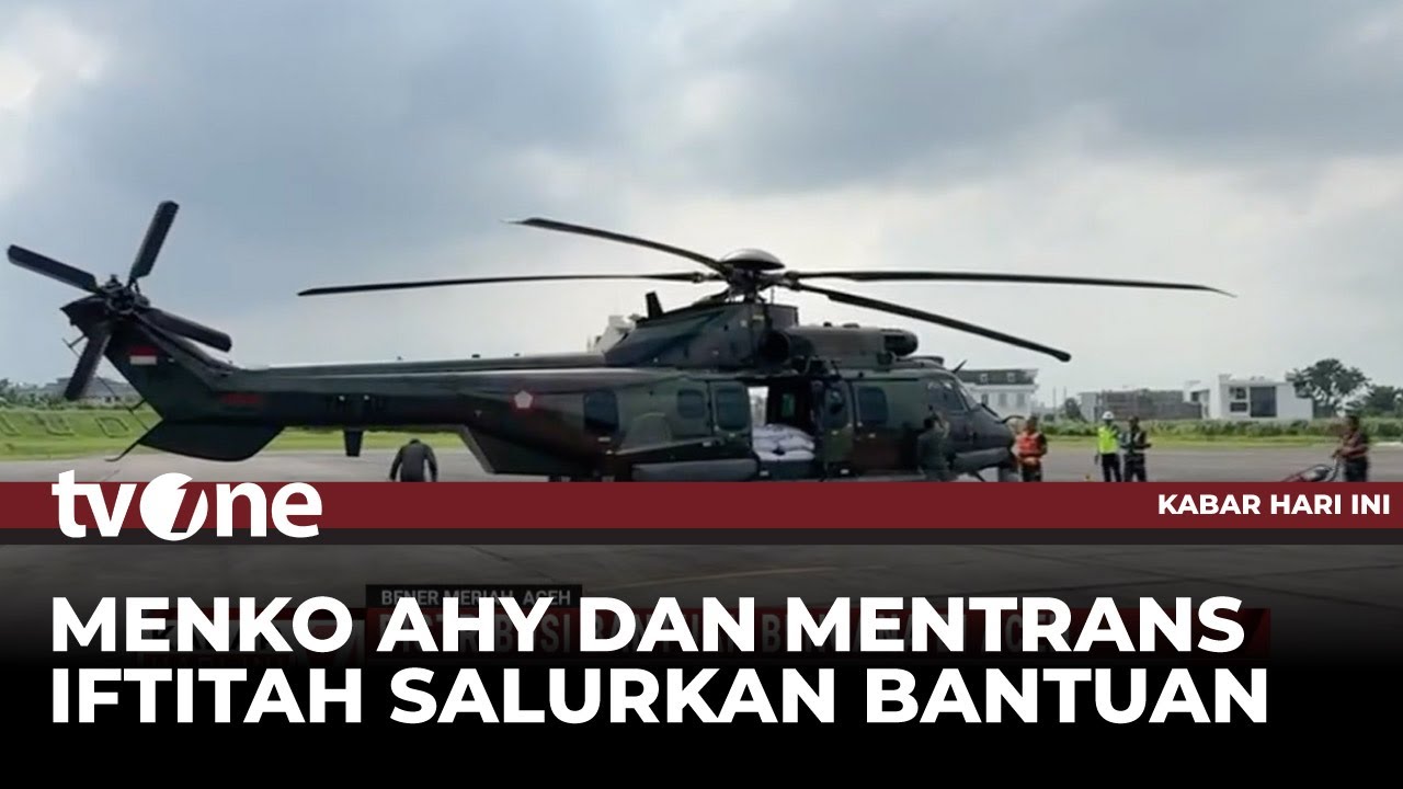 Helikopter Bawa Bantuan Logistik Diberangkatkan dari Pangkalan TNI AU ...