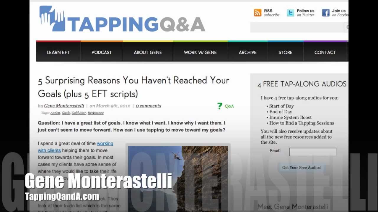 How To Make An EFT Audio From An On-Line Tapping Script - YouTube