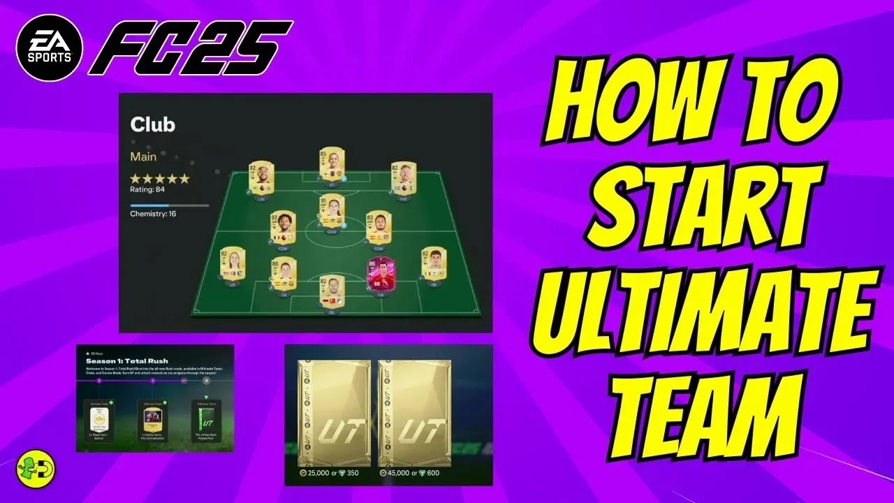 FC 25 How to Start Ultimate Team - YouTube