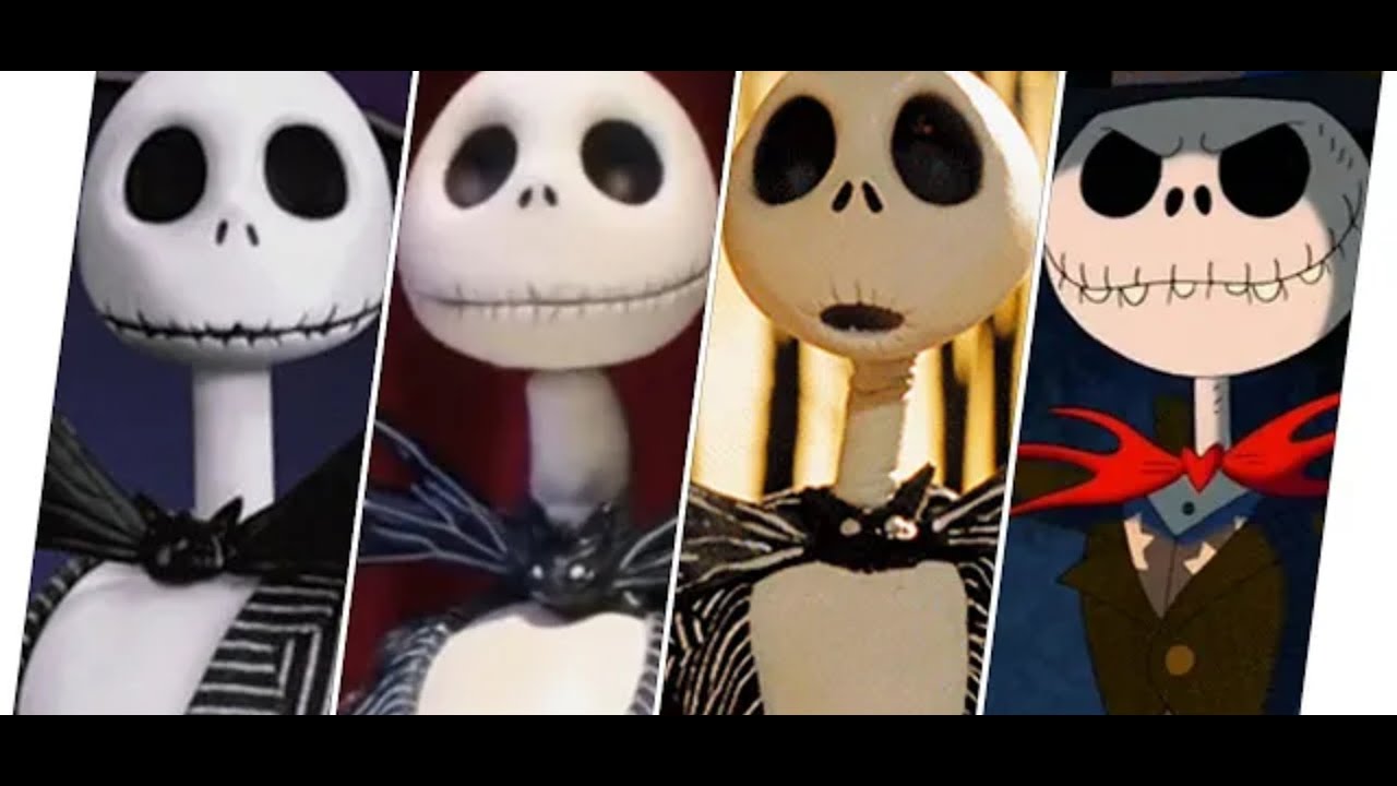 Jack Skellington Evolution in Movies & TVThe Nightmare Before Christmas ...