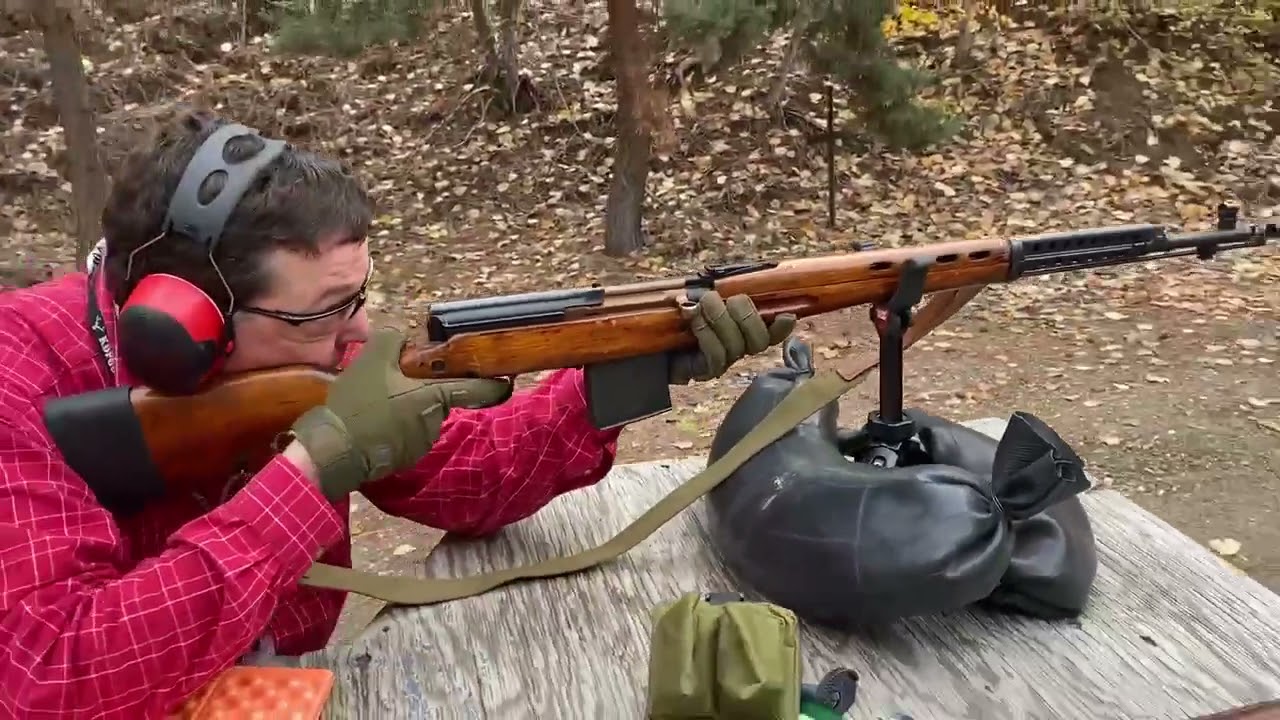 Two Shots with the SVT-40 Semi-Auto Battle Rifle - YouTube