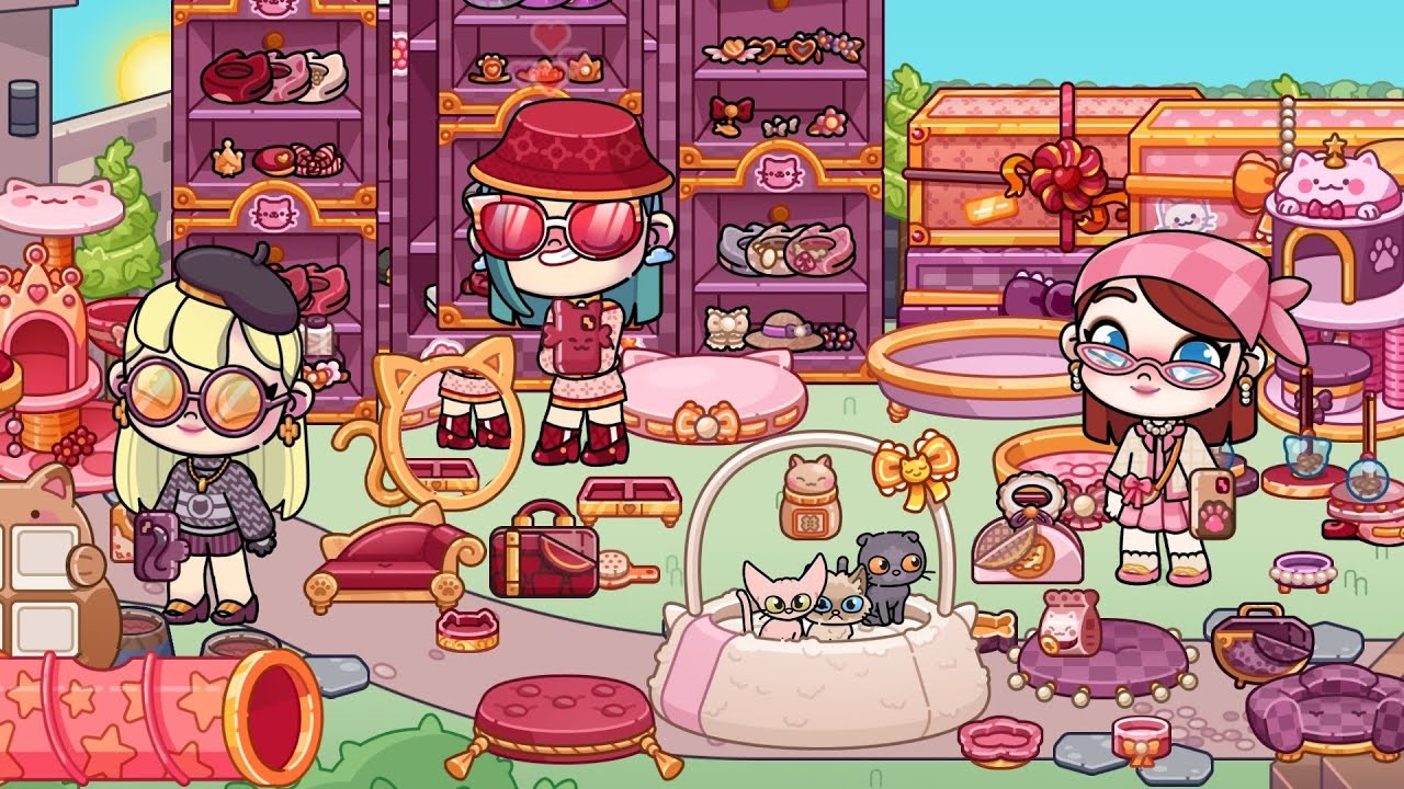 Paket Kucing Lucu Fancy Cats Di Avatar World - YouTube