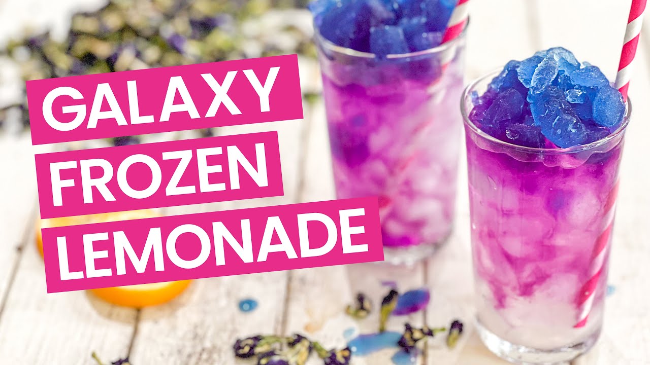 Galaxy Frozen Lemonade (Sugar Free CBD Recipe) - YouTube