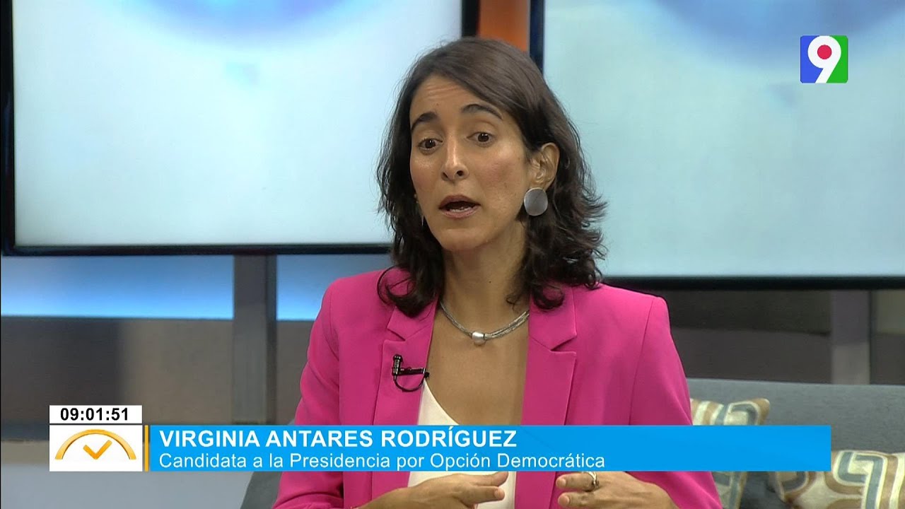 Virginia Antares Rodríguez Candidata a la Presidencia por Opción ...