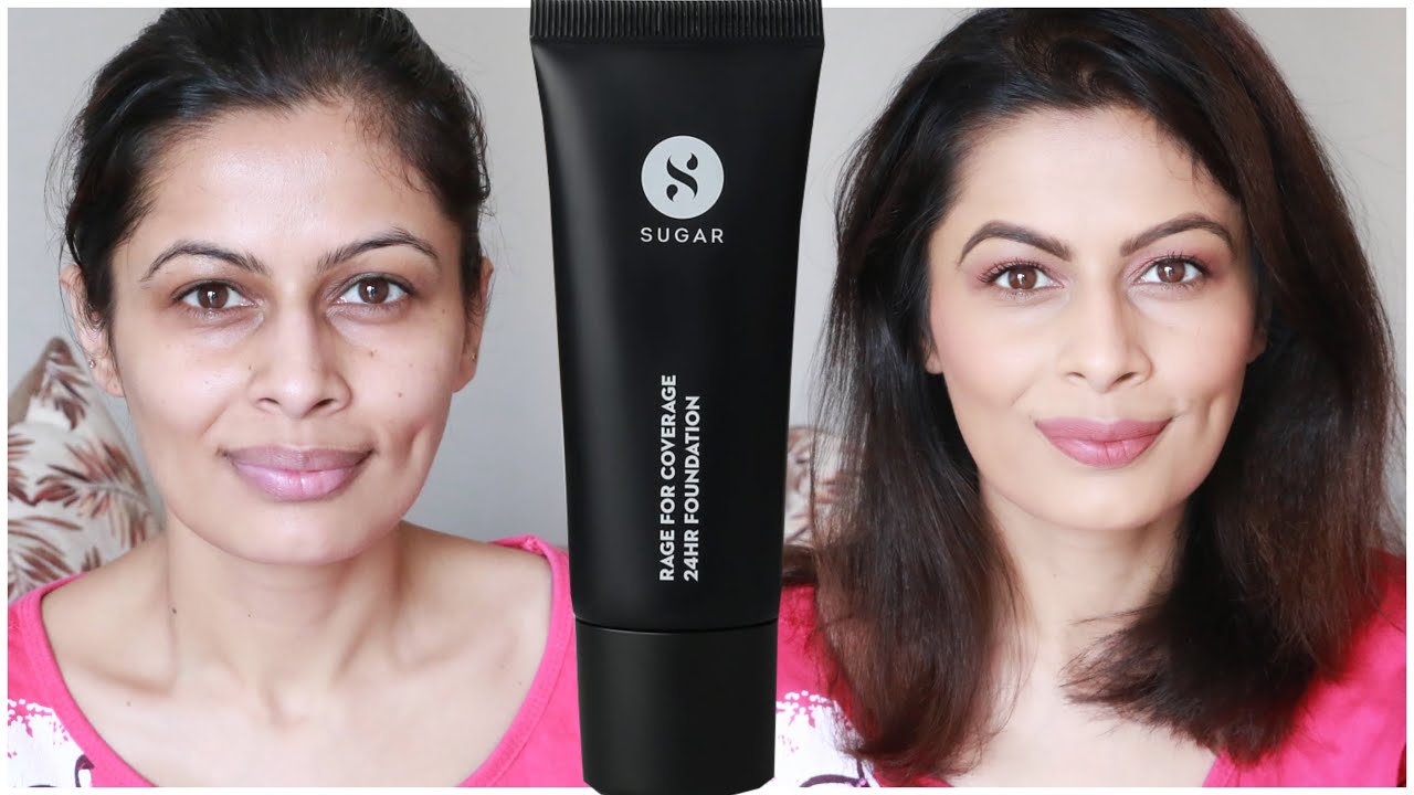 *NEW* SUGAR Rage For Coverage 24HR Foundation Review, Swatches & Demo ...