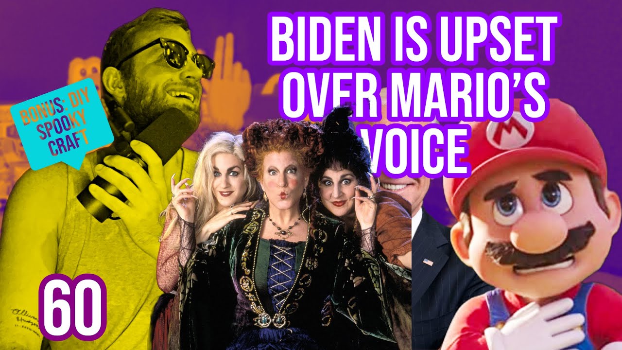 President Biden Reviewed Hocus Pocus 2 & Super Mario Trailer Voice ...