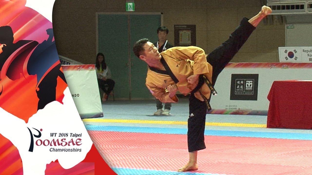 Recognized Poomsae Individual Male Under 65 Final, JEONG Sang Hyo(KOR ...