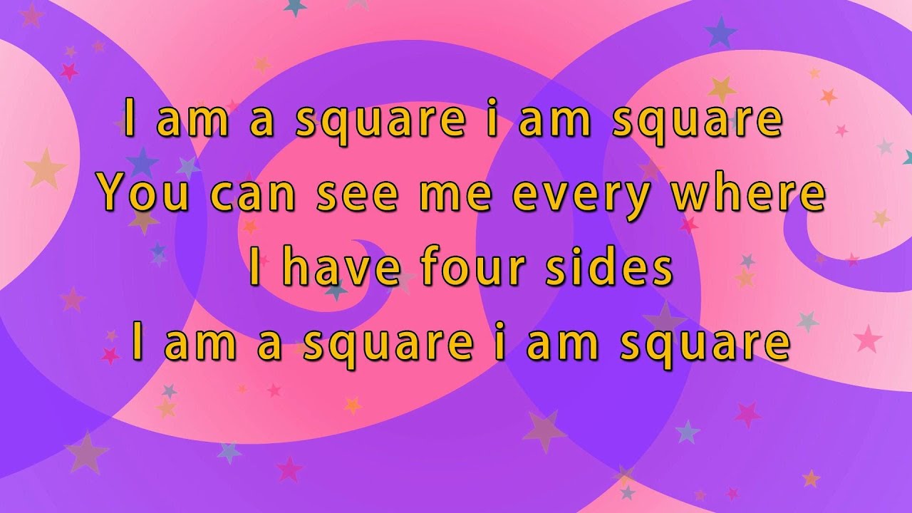 Karaoke Rhymes - Shape Song - YouTube