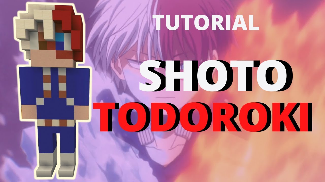COMO CONSTRUIR O TODOROKI NO MINECRAFT! - YouTube