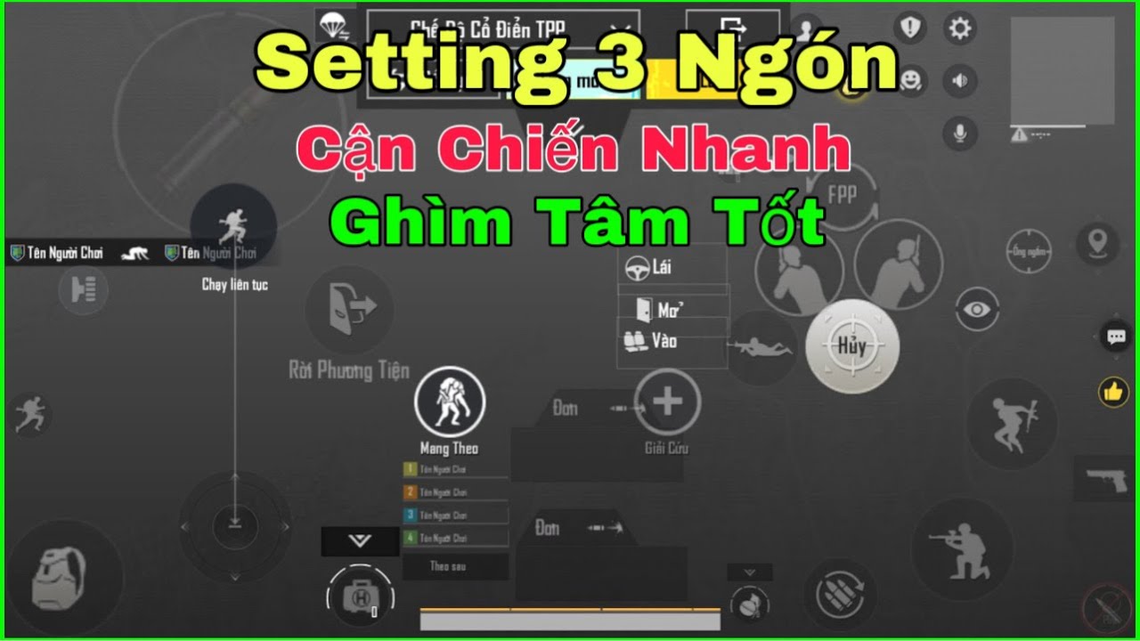 PUBG Mobile | Full Code Setting / Độ Nhạy 3 Ngón - Cận Chiến Nhanh Sấy Xa Tốt | NhâmHNTV - YouTube