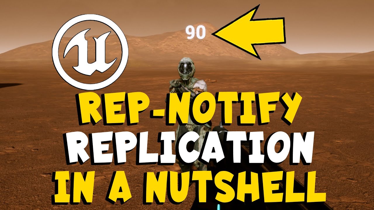 Rep Notify In A Nutshell For Multiplayer Replication In Unreal Ue5 Ue4 0454