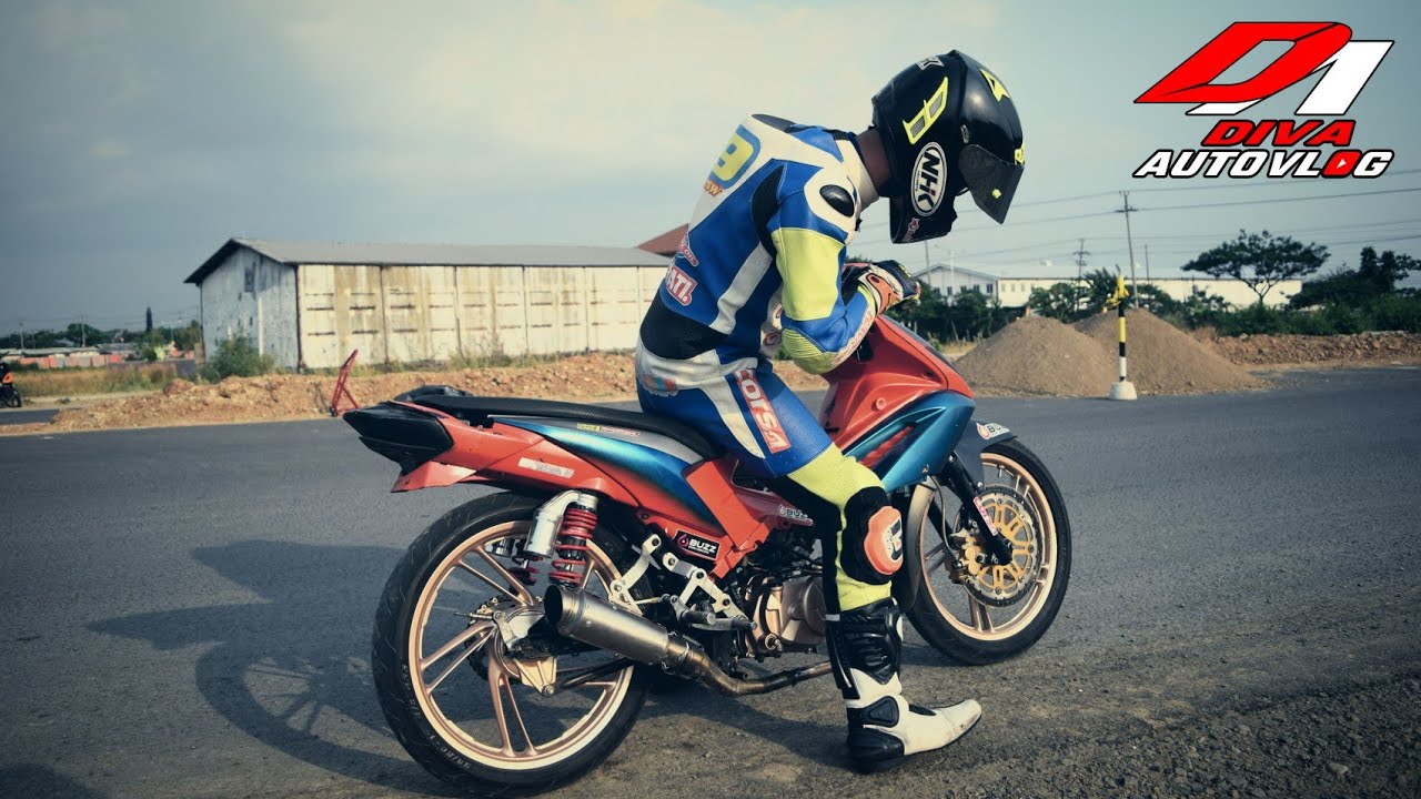 Honda Blade Road Race || Bore Up Harian 130cc - YouTube