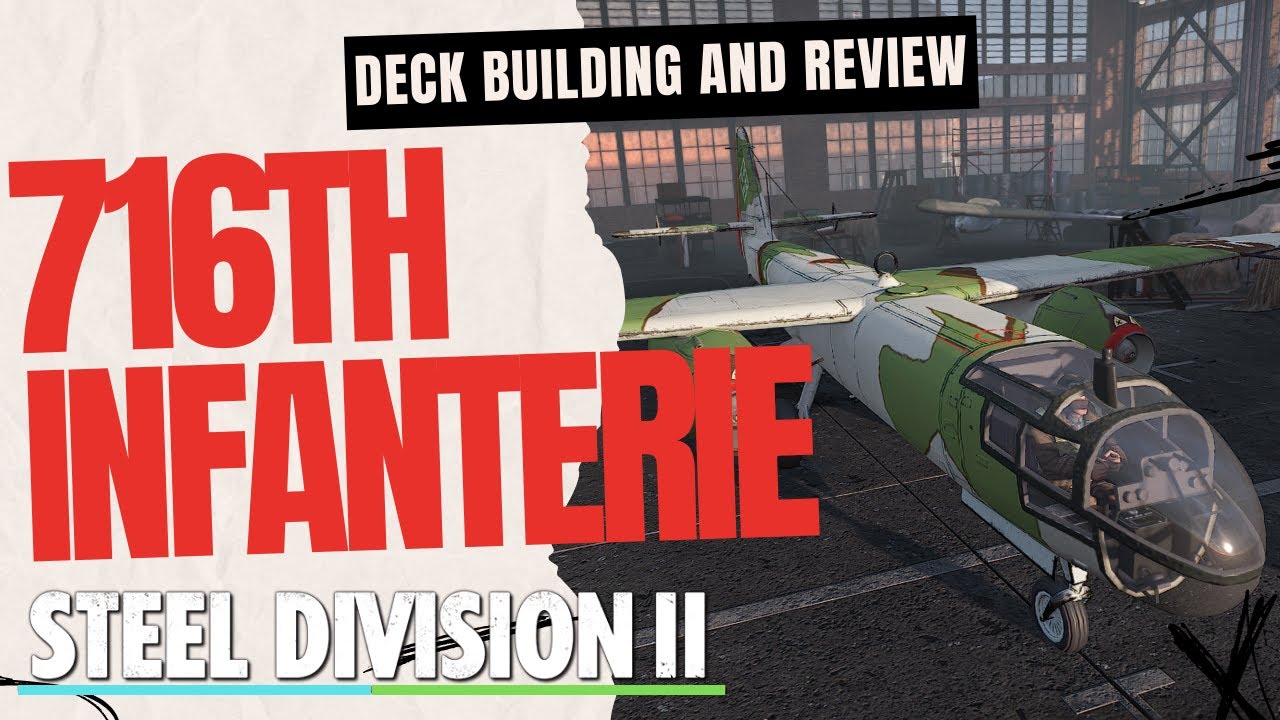 WELL ITS UNIQUE?... 716th Infanterie Deck Building and Review- Steel ...