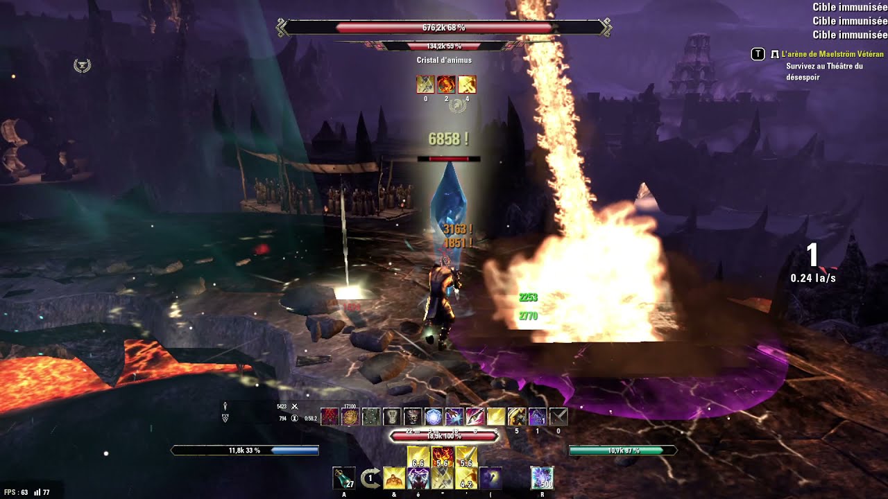 TESO last boss maelstrom Templier magie - YouTube