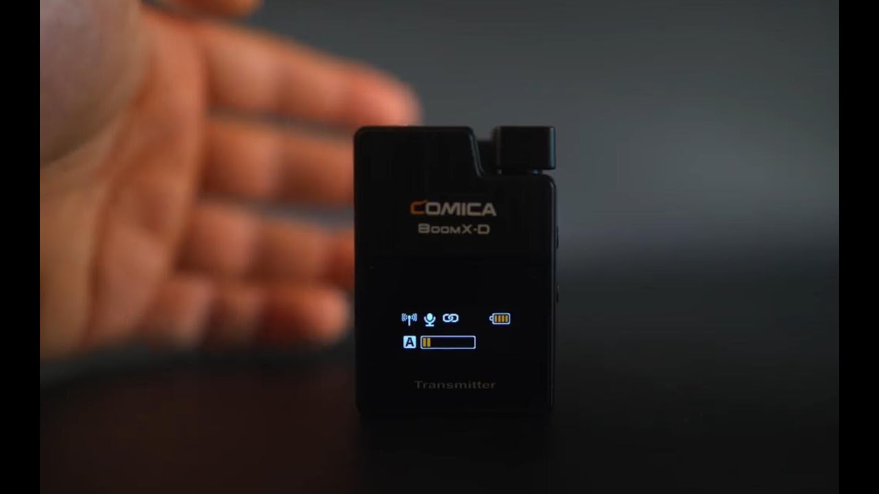 COMICA BoomX D D2 Wireless Microphone For DSLR Camera Microphone pk ...