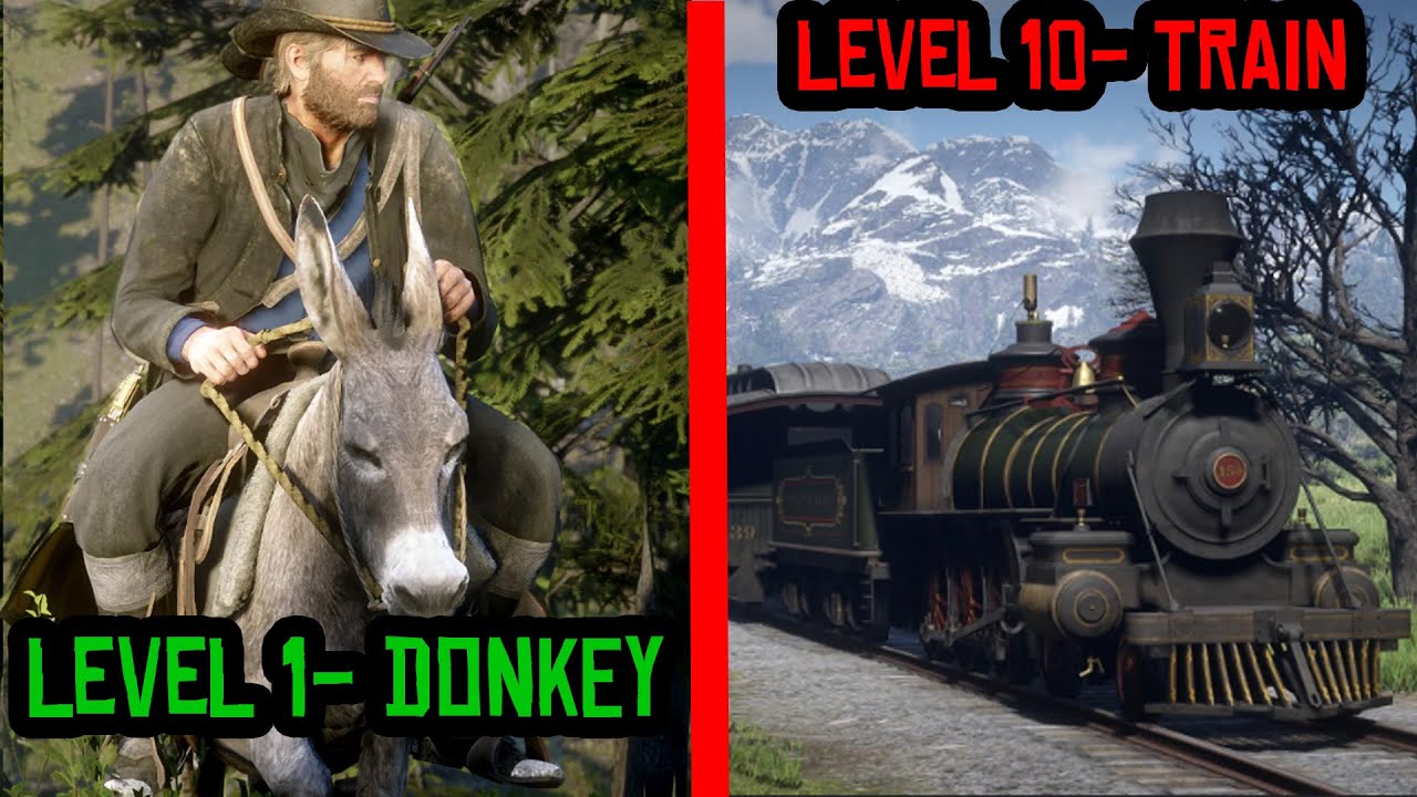 Upgrading From WORST to BEST Vehicles in Red Dead Redemption 2 - YouTube