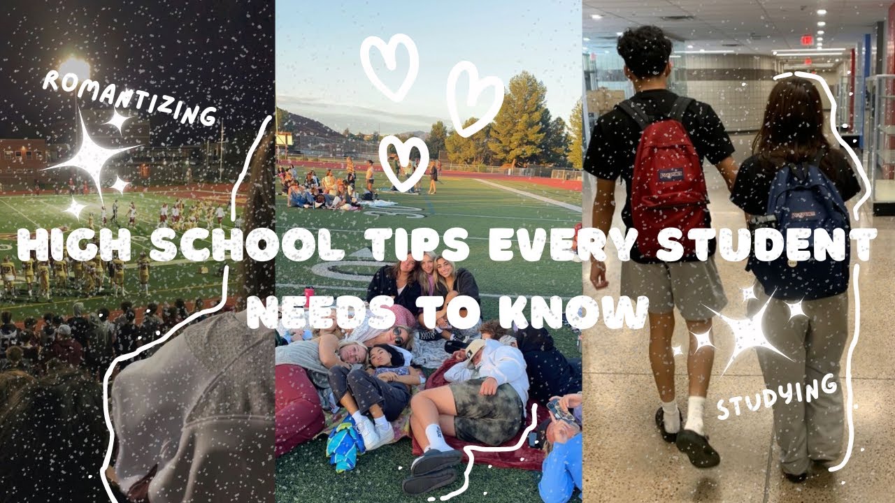 10 High School Tips EVERY STUDENT needs to know 2024 | Cxrn - YouTube