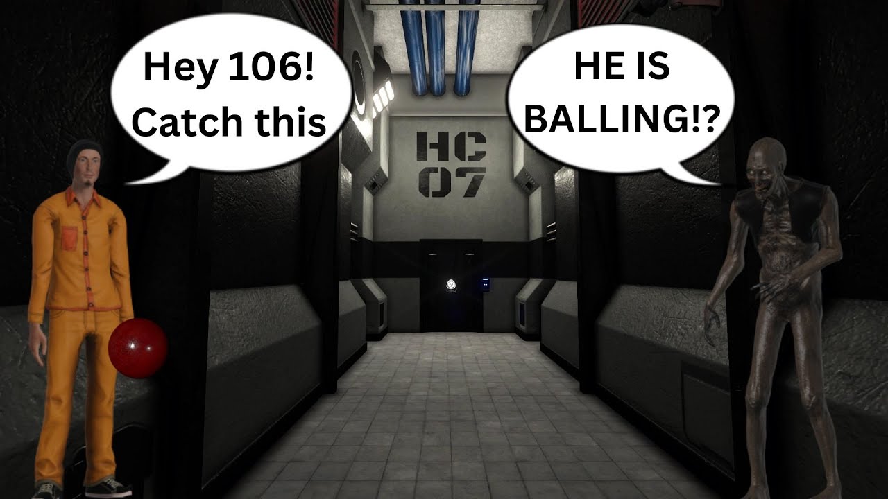 SCP SL Playing Dodge Ball With SCP-106 - YouTube
