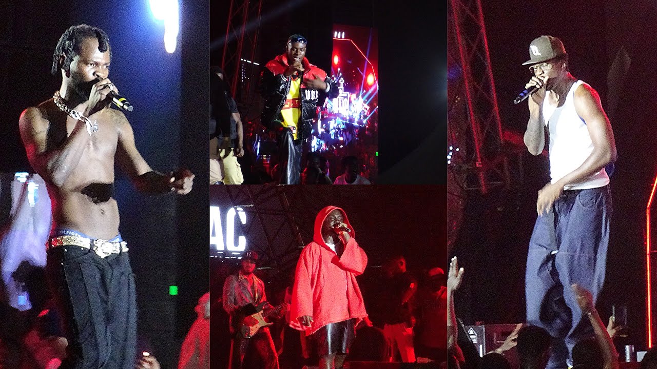 Fameye, Larruso, Joey B Massive Performance🔥 at Kweku Smoke REVIVAL ...
