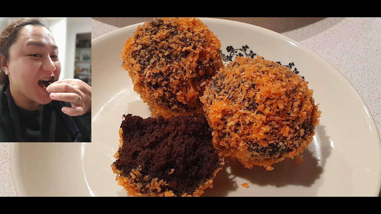 How to make the best choco butternut munchkins ala dunkin donut - YouTube
