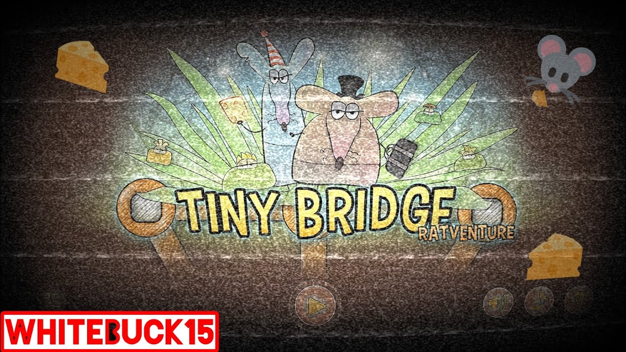 Прохождение игры Tiny Bridge: Ratventure - YouTube