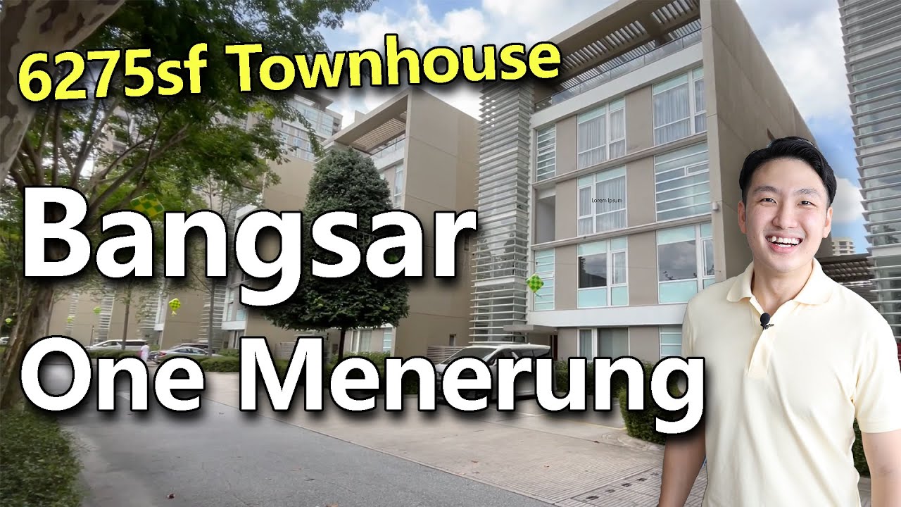 One Menerung Bangsar | 6275sf Townhouse for Sale | Kuala Lumpur Luxury ...