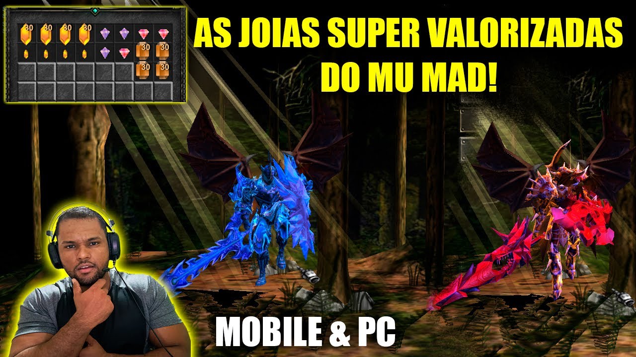 OS ITENS MAIS VALIOSOS DO MU MAD SÃO AS JOIAS! VALEM MAIS QUE CASH ...