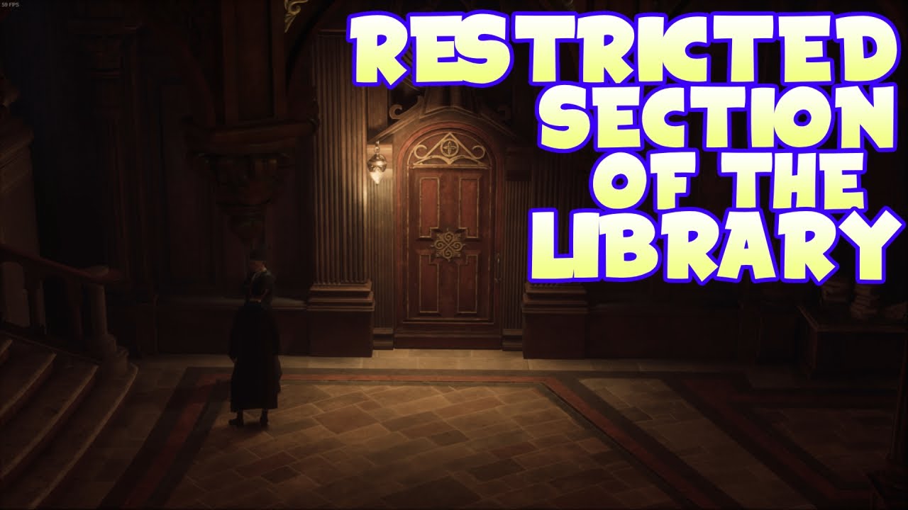 Hogwarts Legacy | RESTRICTED SECTION OF THE LIBRARY - #5 | 4K | 60FPS ...