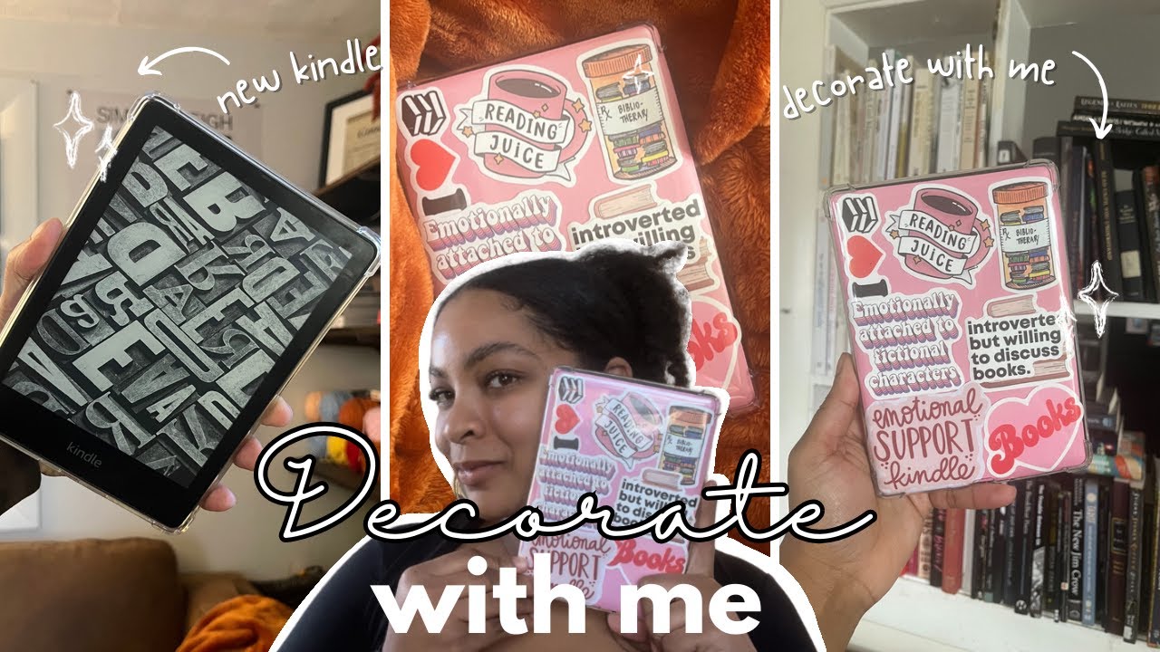 DECORATE MY "PINK" KINDLE! 💗 📖 | New Kindle Paperwhite, book-ish ...