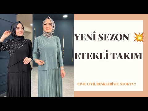 Etekli Kombinler - Etekli Takım - Tesettür Giyim