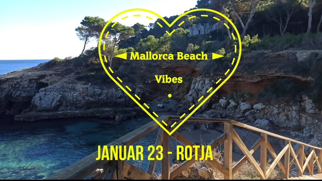 Cala Rotja - Mallorca Beach Vibes Dezember 22 - YouTube