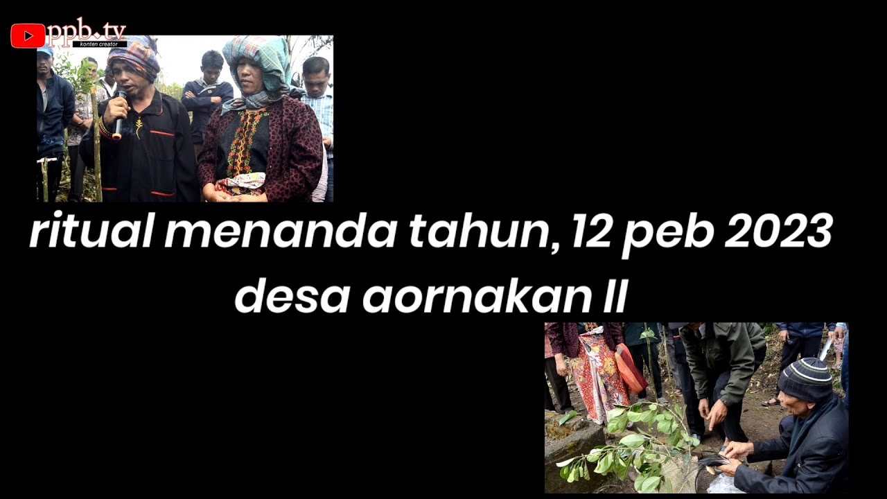 Ritual menanda tahun, tradisi Suku Pakpak|| desa aornakan II - YouTube