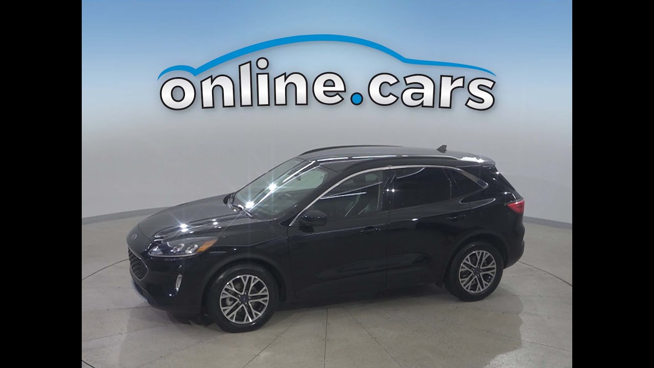 A54186HA Used 2020 Ford Escape Black SUV Test Drive, Review, For Sale ...