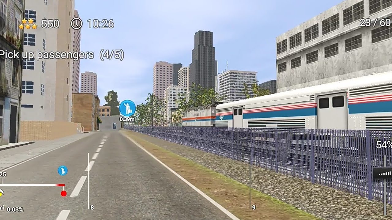 Android Gameplay|Amtrack superliner passenger run|Scenic run|Part 3 ...