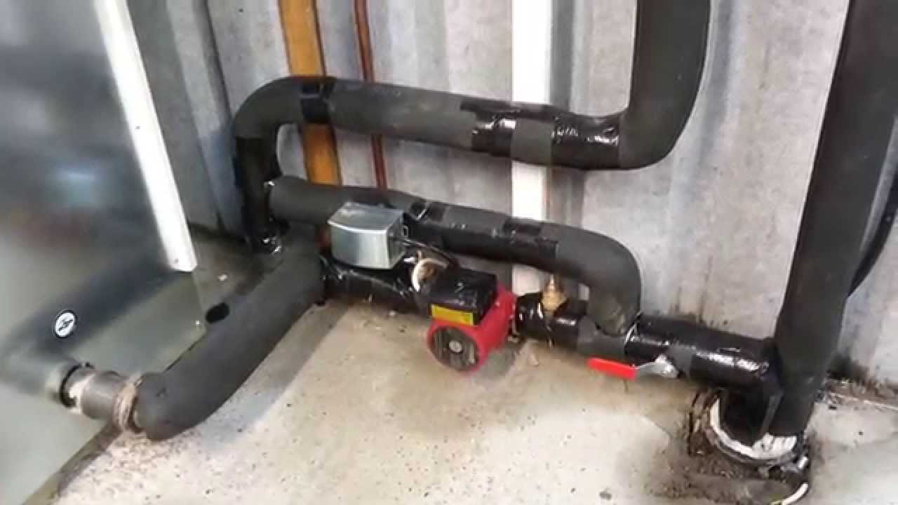 Energy Saving Homes Solid Fuel Boiler - YouTube
