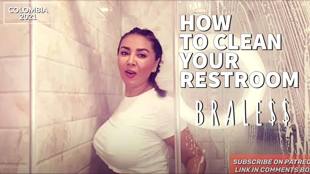 HOW NINIK CLEANS THE RESTROOM - YouTube