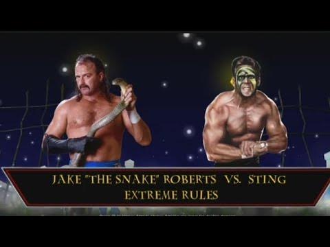 WWE 2K23 WCW Halloween Havoc 1992 Main Event Jake "The Snake" Roberts ...