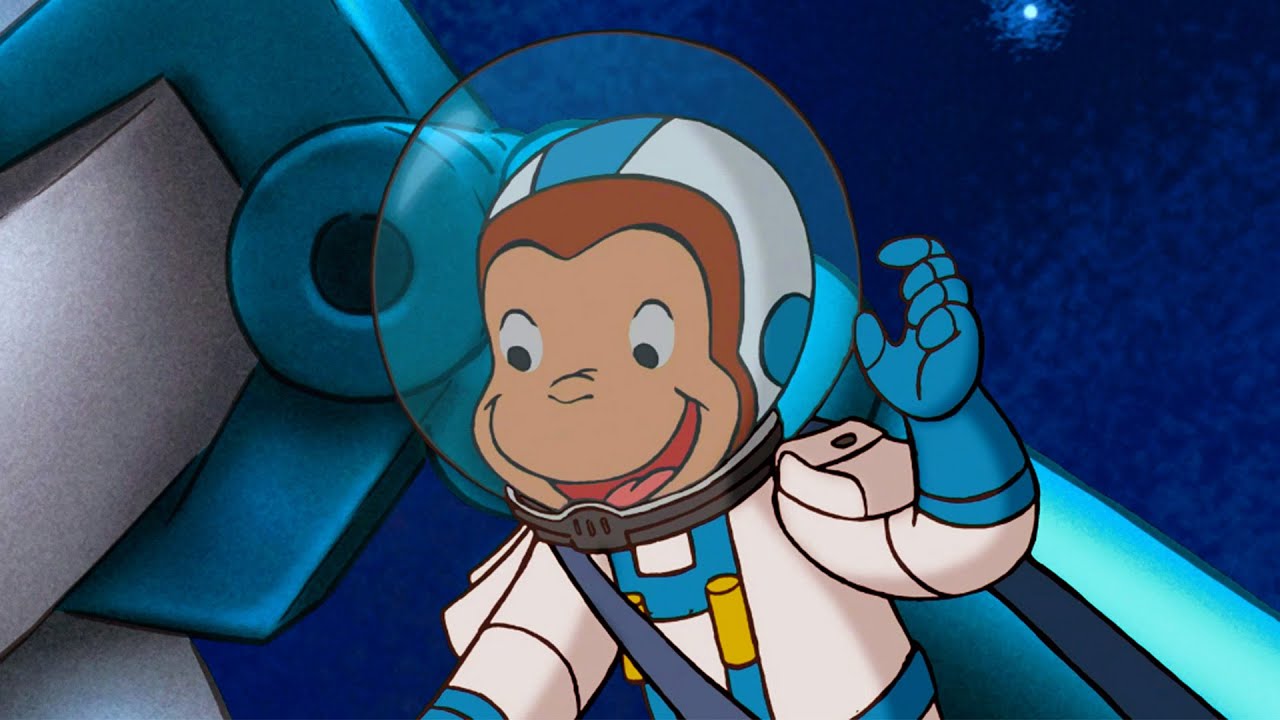 Il salvataggio spaziale di George 🐵 Curioso Come George 🐵 Cartoni per ...