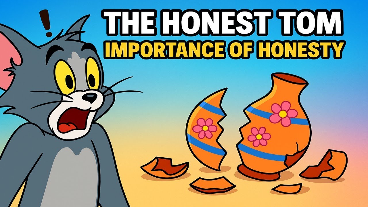 The Honest Tom – A Moral Story for Kids About Honesty - YouTube