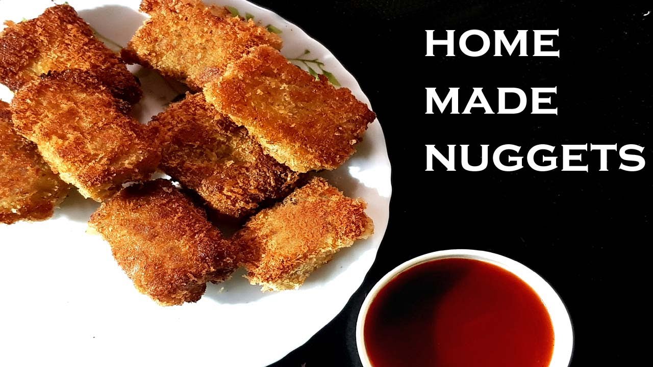 home made nuggets #eshasdiary - YouTube