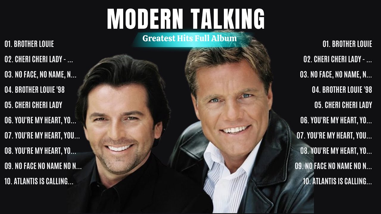 Modern Talking Greatest Hits 2024 Pop Music Mix Top 10 Hits Of All Time ...