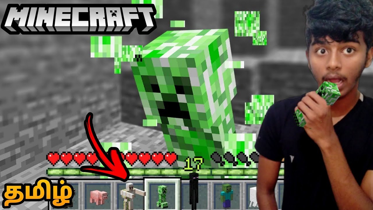 Minecraft but you can Eat Mobs in tamil | MINECRAFT IN TAMIL ...