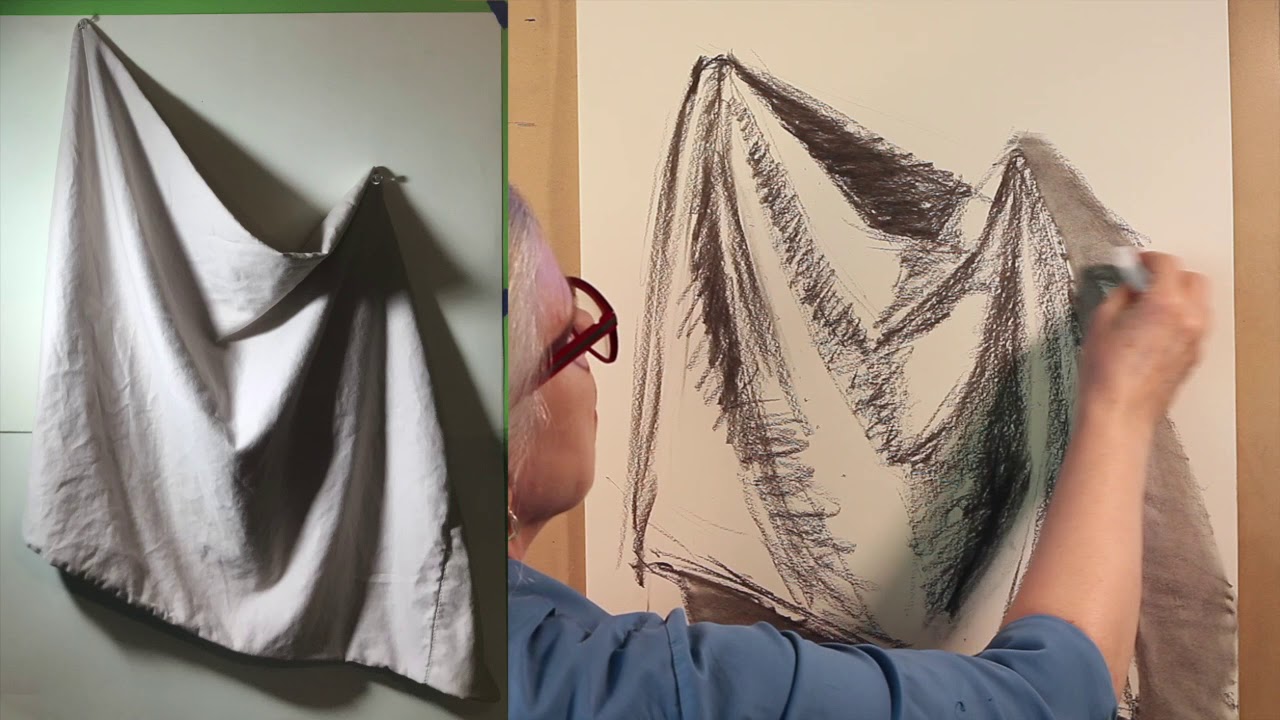 Easy Drapery Drawing