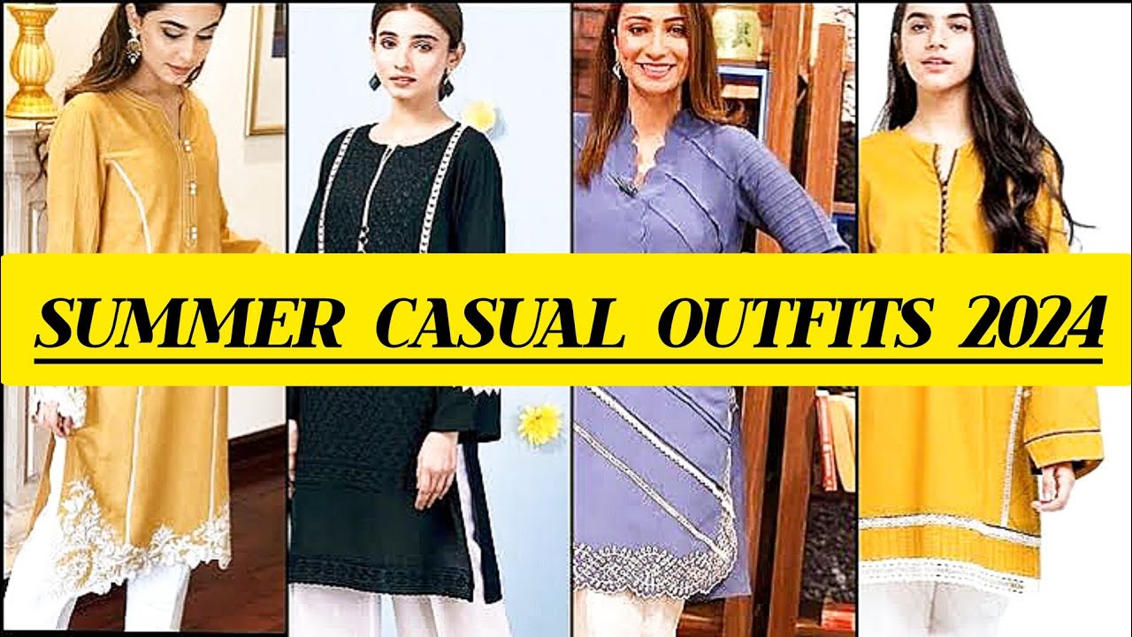 Daily Summer Home Wear Outfits Ideas | Summer Casual outfits ideas 2024 ...
