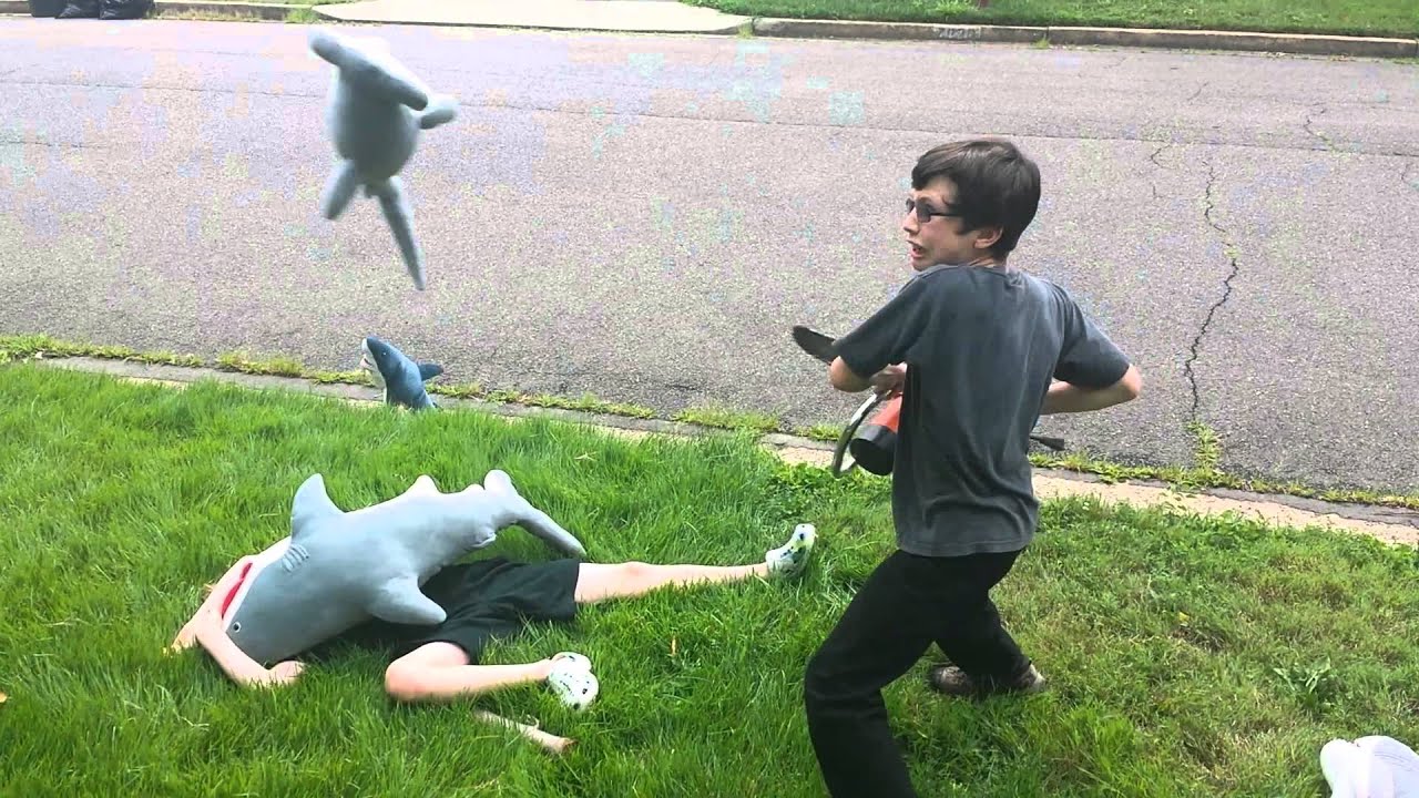 Sharknado Chainsaw scene - YouTube