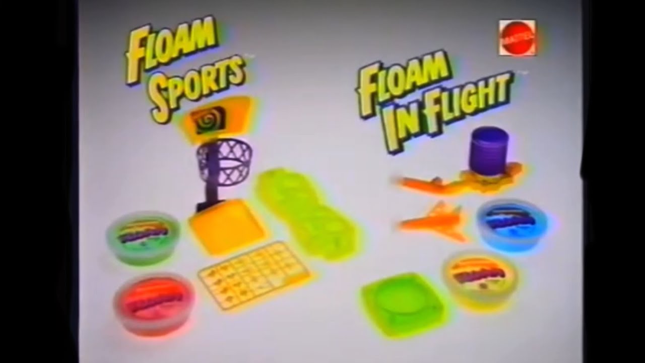 1995 Nickelodeon Floam Sports and Floam In Flight Commercial - YouTube