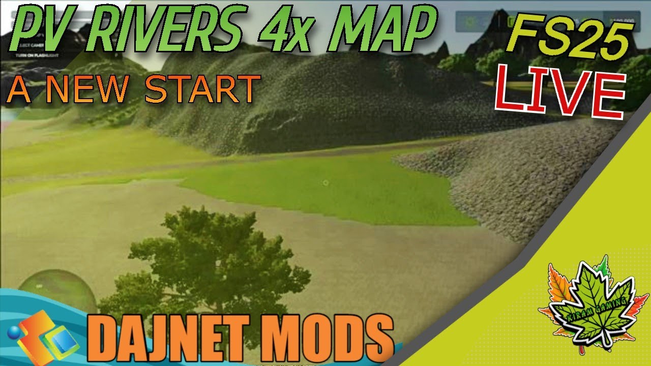Getting Started with a new 4x Map PVRIVERS on Farming Simulator 25 # ...
