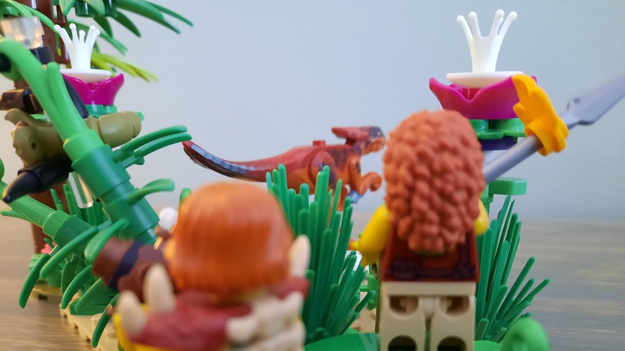 Primordial Times - a landscape MOC #legomoc #legodinosaurs #pyroraptor ...