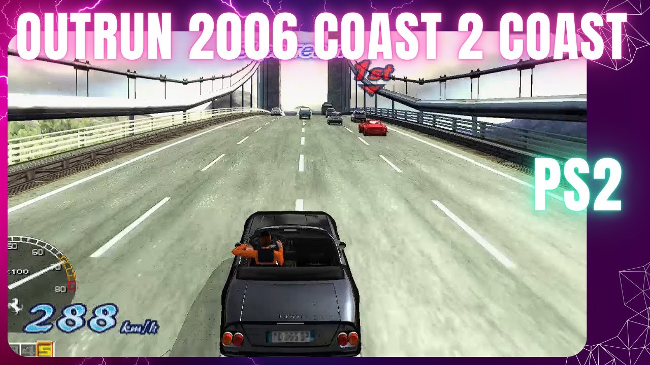 OutRun 2006 Coast 2 Coast -- PS2 -- GAMEPLAY 16:9 1080p - YouTube