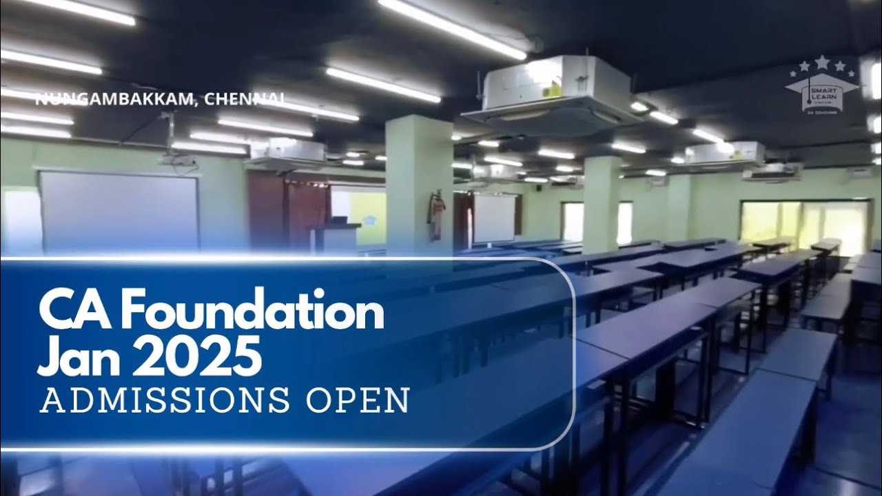 CA Foundation Jan 2025 Batches Open Now! 🚀 - Launch Your CA Career with ...